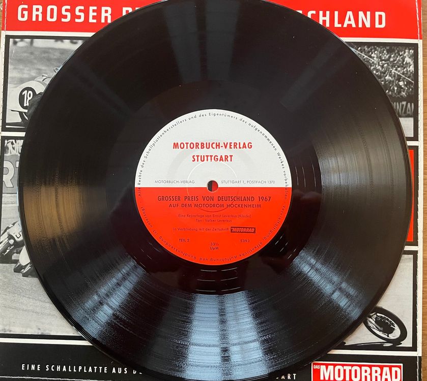 10'', Grosser Preis von Deutschland, Wertungslauf zu WM 1967 (Gebraucht ...