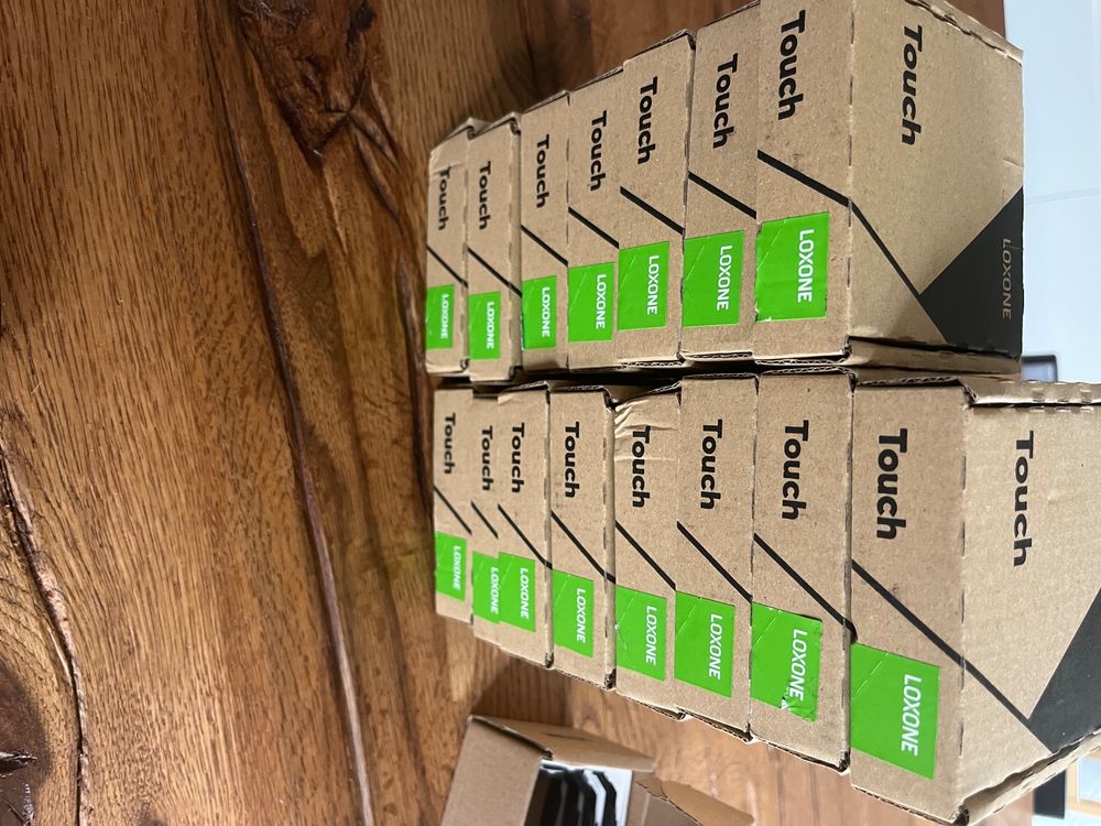 15 Stk. Loxone Touch Tree Schalter inkl. Feller Adapter | Kaufen auf ...