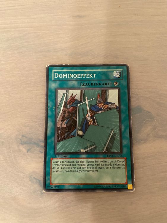 Yugioh Karte Dominoeffekt (Gebraucht) in Dietikon für CHF 0.1 – mit ...