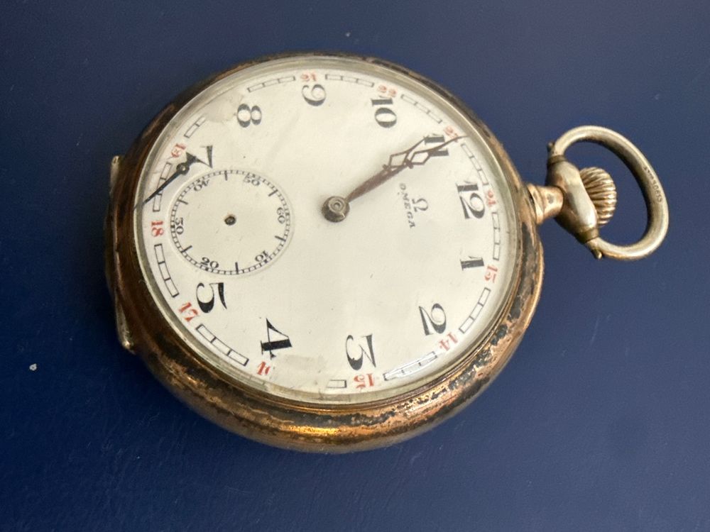 Omega Taschenuhr echt Silber 51 mm (Defekt) in Pfeffingen für CHF 5 ...