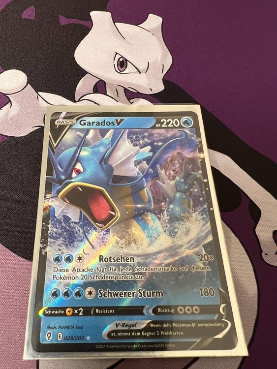 Garados V (EVS 028) / Pokemon / Drachenwandel | Kaufen auf Ricardo