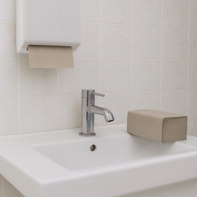 Papierhandtücher 5000 Blatt in Grau Küchentücher 25x23 (Neu und ...