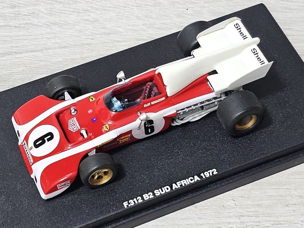 FERRARI 312 B2 F1 (Clay Regazzoni) Sud Africa 1972 1:43 | Acheter sur Ricardo