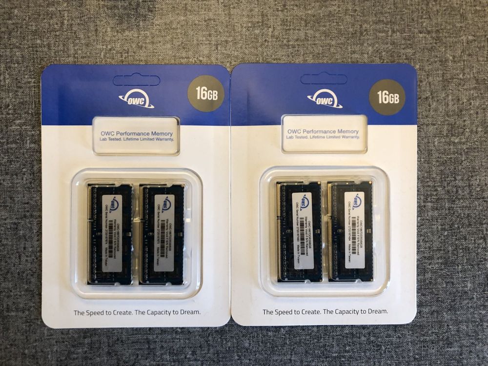 OWC - 16GB Memory Upgrade Kit - 4 x 8GB PC14900 DDR3 1866MHz (Neuf avec ...