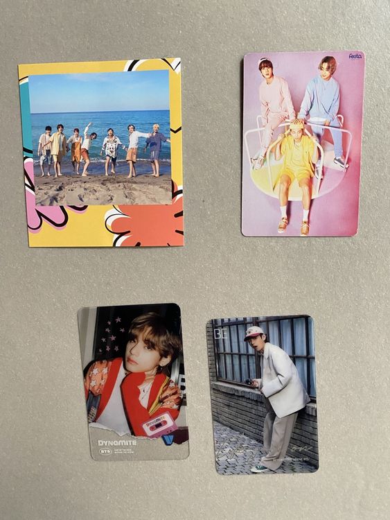 BTS - Photocards, CD und CD Player (Neu (gemäss Beschreibung)) in ...