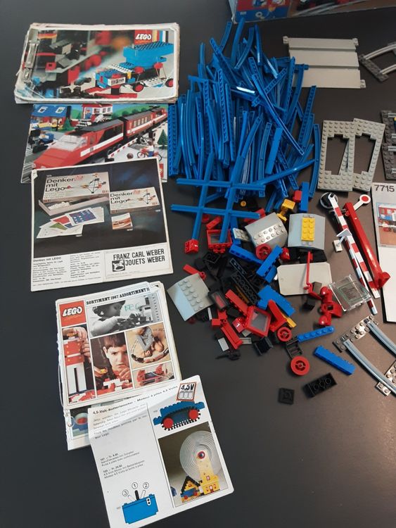 Alte LEGO Sammlung mit alten Plänen, z.T. Von 1972 ab 1.--!! | Kaufen ...
