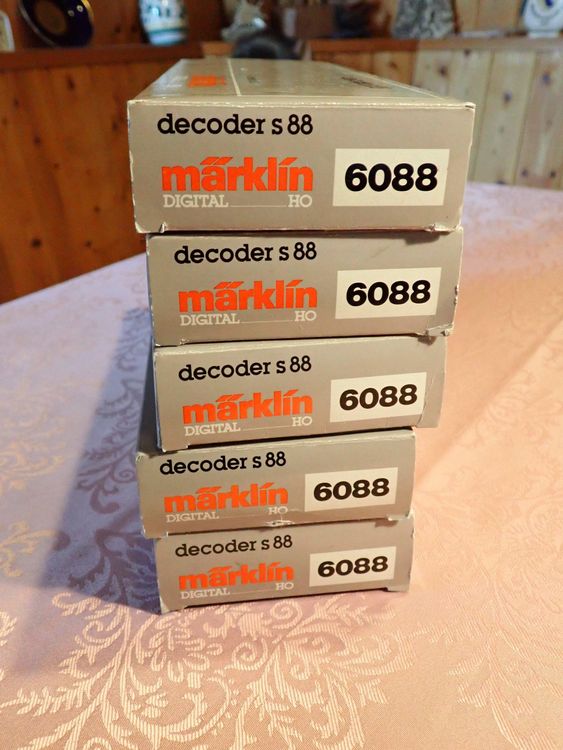 Ab 1.- 5x Märklin 6088 Weichen Decoder s88, (Gebraucht) in Rümlang für ...