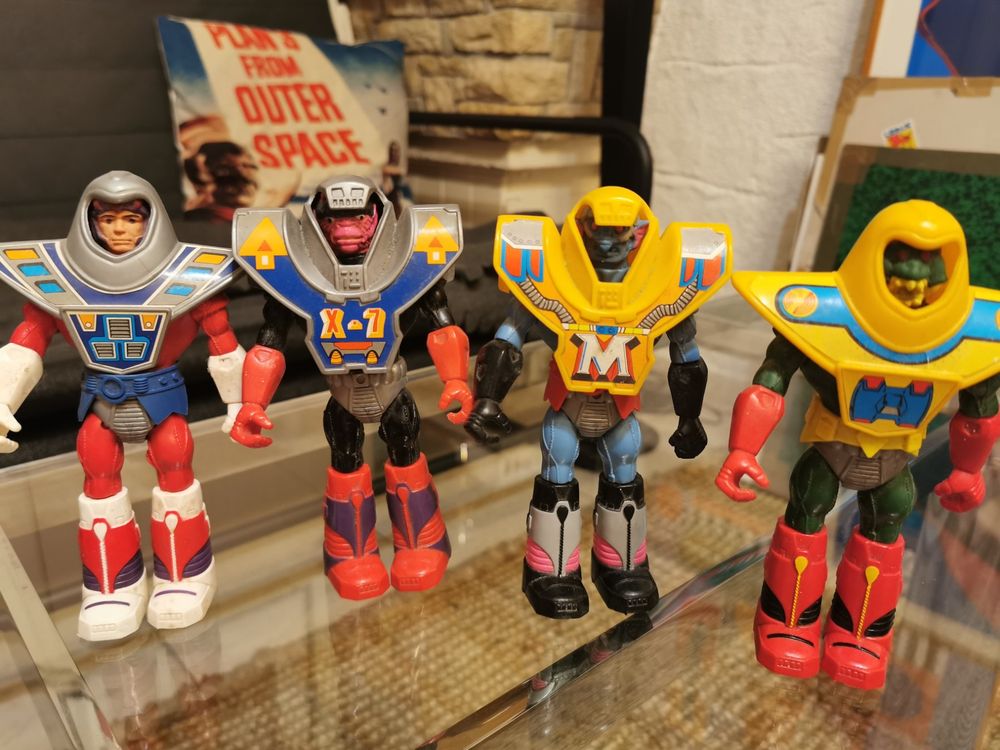 Vintage figurines MX space robots 80's | Kaufen auf Ricardo