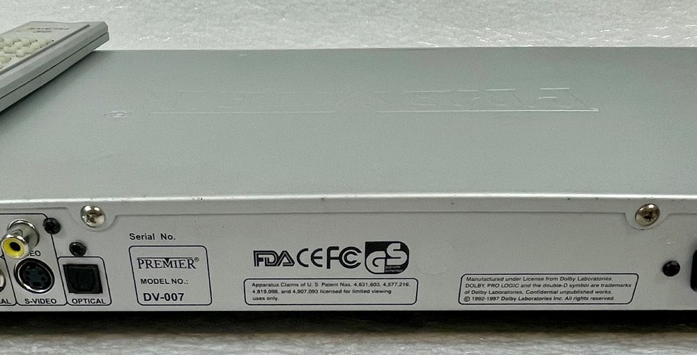 Alte Premier DVD Player mit Fernbedienung | Kaufen auf Ricardo