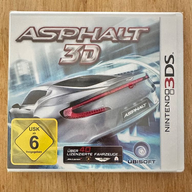 Asphalt 3D für Nintendo 3DS Neu & sealed (Neu und originalverpackt) in ...