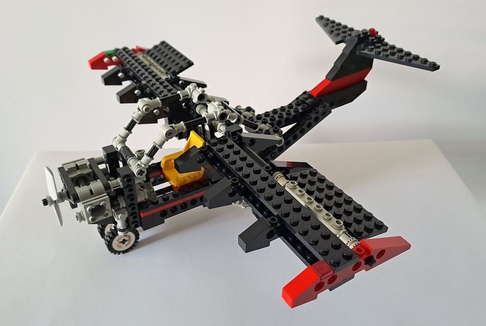Lego Technic 8836 Flugzeug Vintage Set komplett top Zustand! (Gebraucht ...