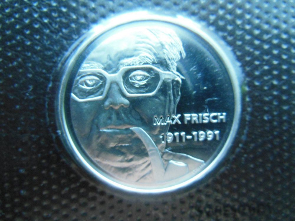 20.- Fr. Gedenk-Münze * MAX FRISCH* 2011 | Kaufen auf Ricardo