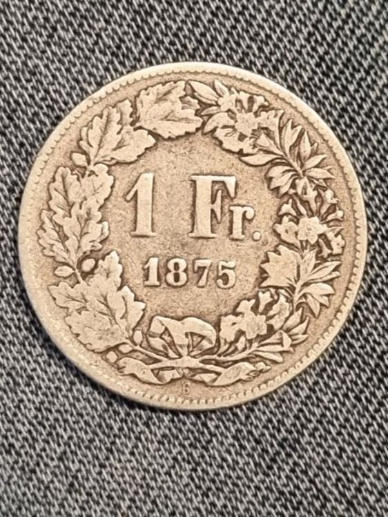 1 FR 1875 (Gebraucht) in Bure für CHF 7.1 – mit Lieferung auf Ricardo kaufen