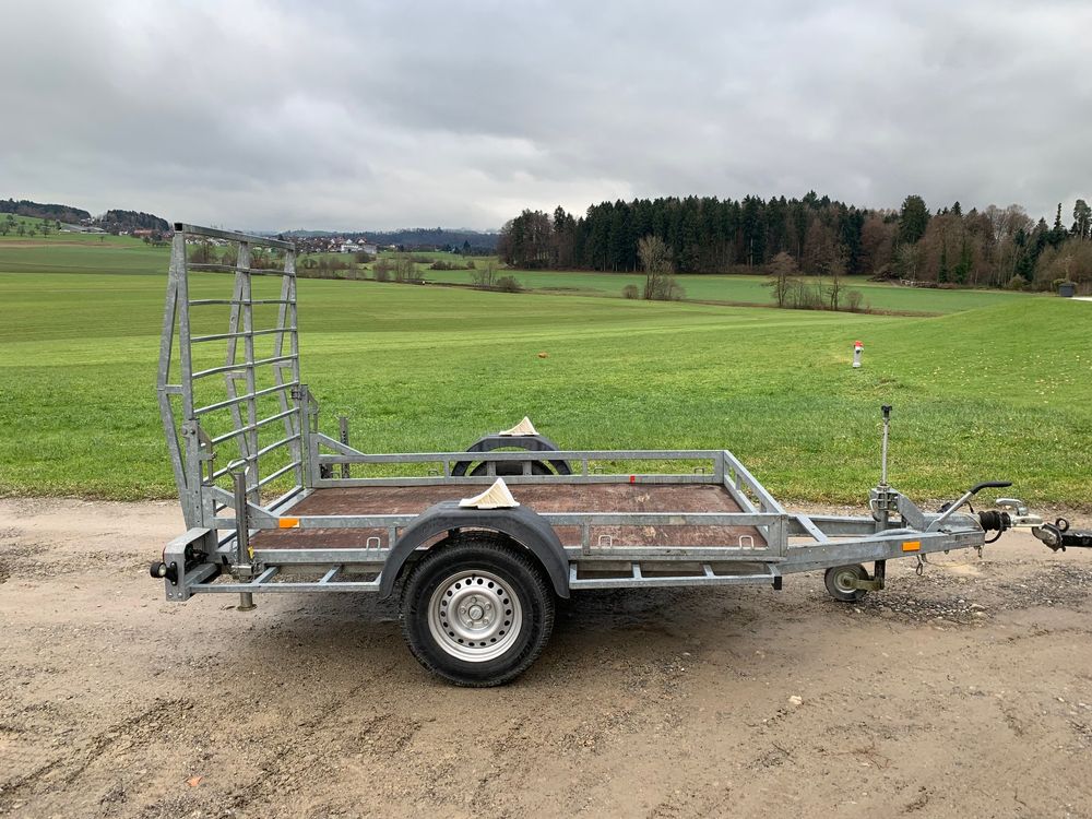 Anhänger mit Rampe, Bagger Dumper Quad Anhänger, 1500Kg GG. (Gebraucht ...