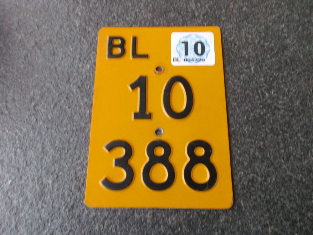 Mofa Töffli Nummer BL (Gebraucht) in Frick für CHF 16 – mit Lieferung ...