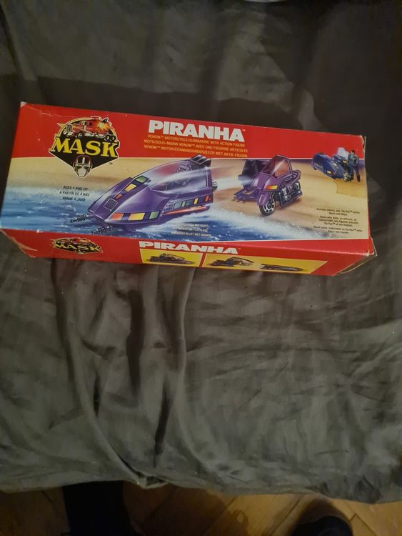 M.A.S.K. Piranha mit Box Mask vintage figure (Gebraucht) in Versoix für ...