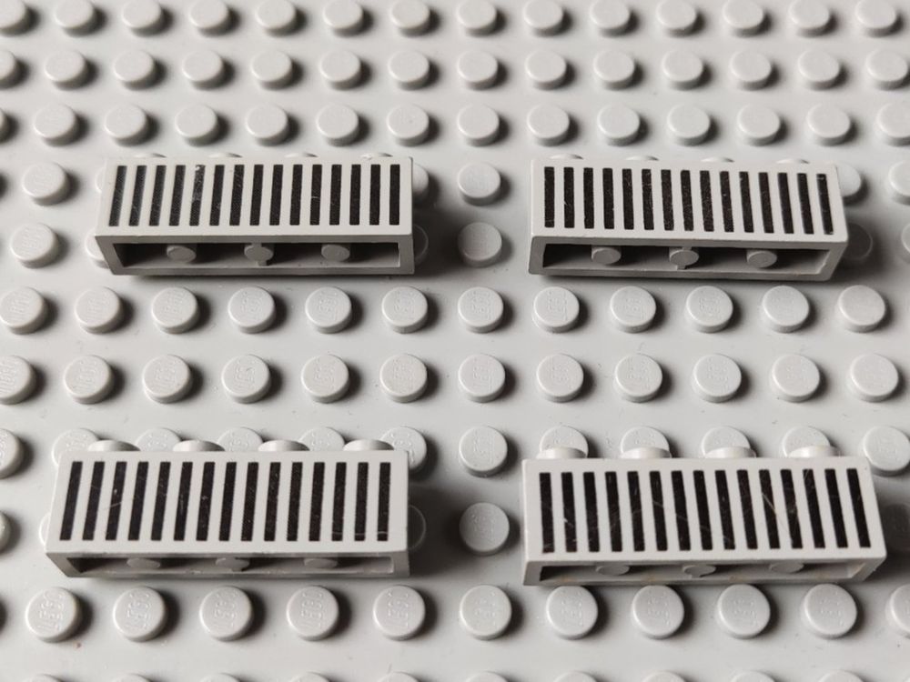 LEGO - Brick 1x4 with Grille Pattern - 3010p04 (Gebraucht) in Muhen für ...