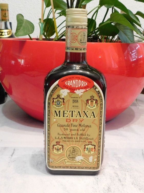 METAXA DRY - 50 YEARS OLD 1975s | Kaufen auf Ricardo