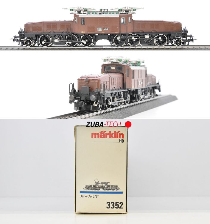 Märklin 3352 E-Lok Ce 6/8 III SBB H0 WS Analog mit OVP (Neu (gemäss ...