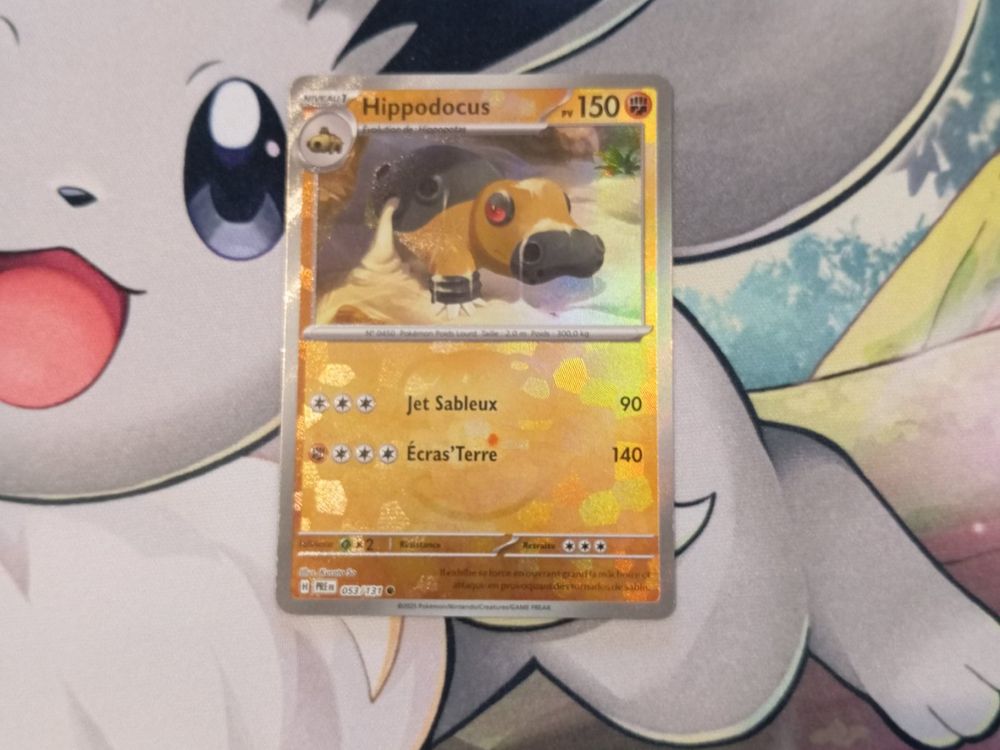 Carte Pokémon Hippodocus Reverse Masterball 053/131 FR | Kaufen auf Ricardo