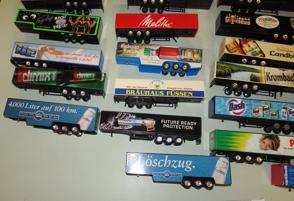 35 LKW Anhänger Trailer Lot H0 1:87 WM87 | Kaufen auf Ricardo