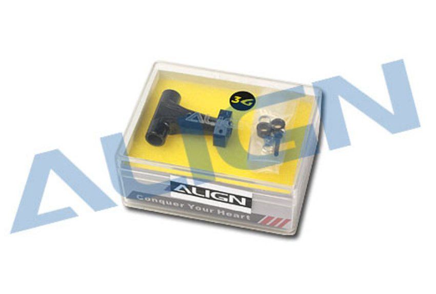 H45117AT ALIGN 450 PRO FL V2 Main Rotor Housing Set (Black) (Neu und ...