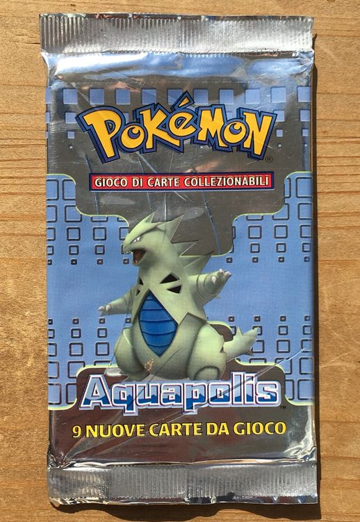 Leeres Pokémon Aquapolis Booster | Kaufen auf Ricardo
