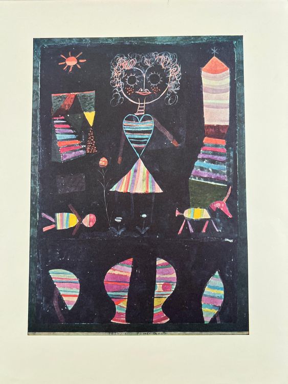 Paul Klee (1879-1940) Puppentheater Grafik / Poster (D'occasion) à ...