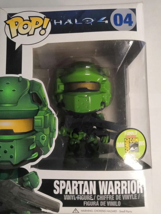 San Diego Comic Con exclusive SPARTAN WARRIOR POP ! SELTEN ! (Gebraucht ...