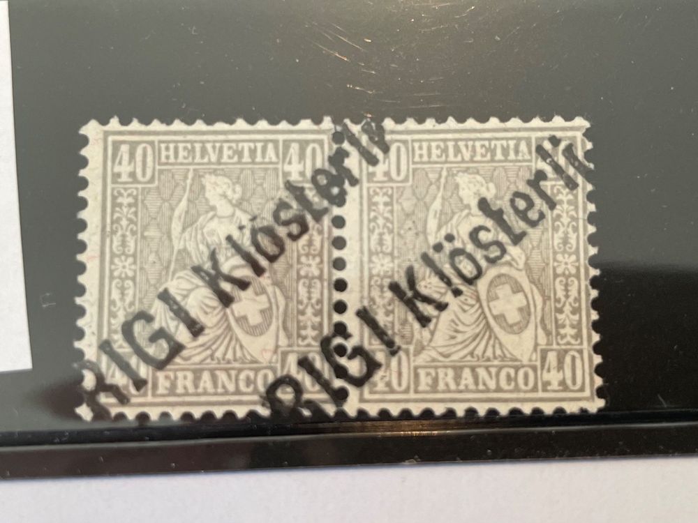 sitzende Helvetia 2er Block Rigi Klösteri | Kaufen auf Ricardo