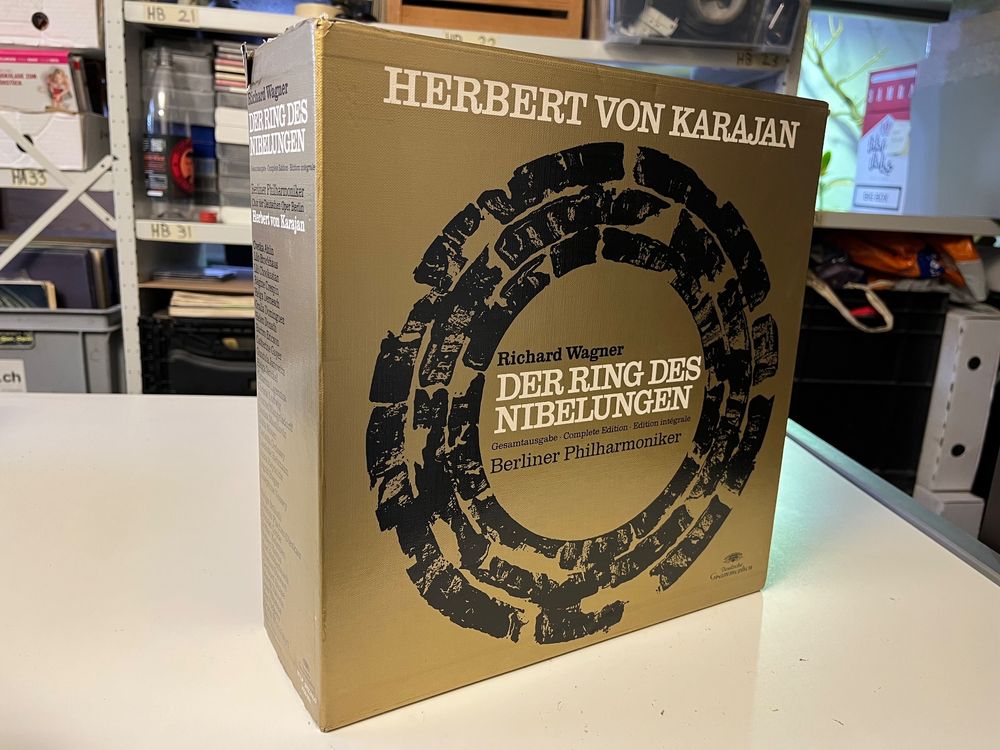 Wagner - Der Ring des Nibelungen (Karajan, 19x Vinyl) - HP12 | Kaufen auf Ricardo