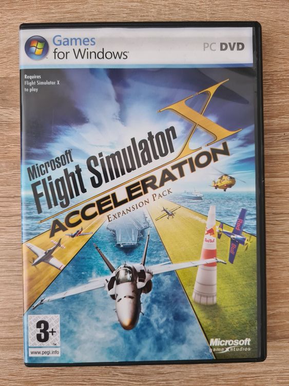 FSX Flight Simulator X: Acceleration Addon (English) - PC (Gebraucht ...