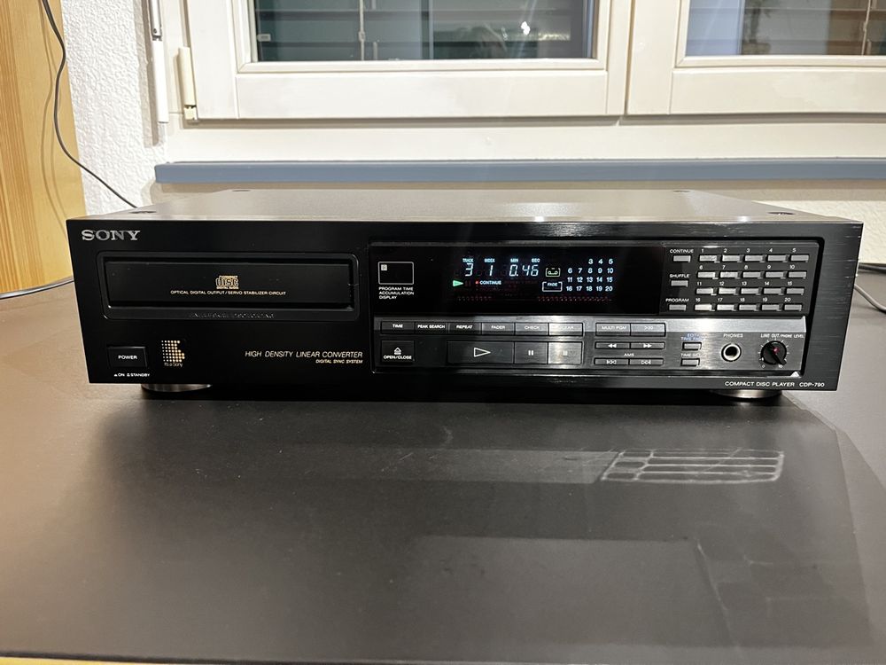 Sony CDP-790 CD-Player (Gebraucht) in Flawil für CHF 80 – mit Lieferung auf Ricardo kaufen