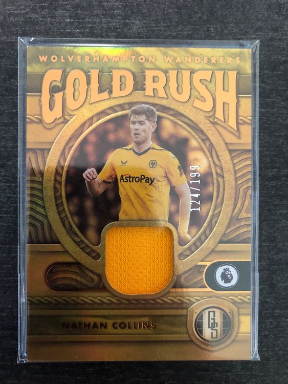 Panini Gold Rush Nathan Collins patch 124/199 (Gebraucht) in Wangenried ...