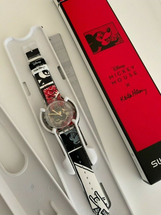 Swatch MICKEY MOUSE ★ ungetragen Keith Haring - Disney | Kaufen auf Ricardo