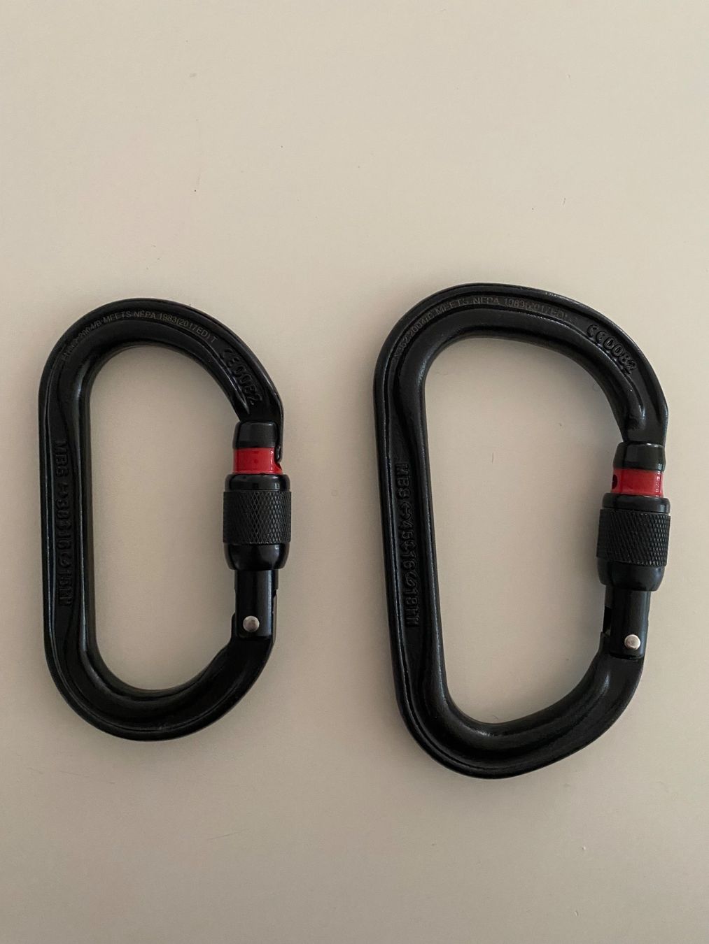 Petzl oxan und vulcan sl schwarz tactical karabiner militär (Neu ...