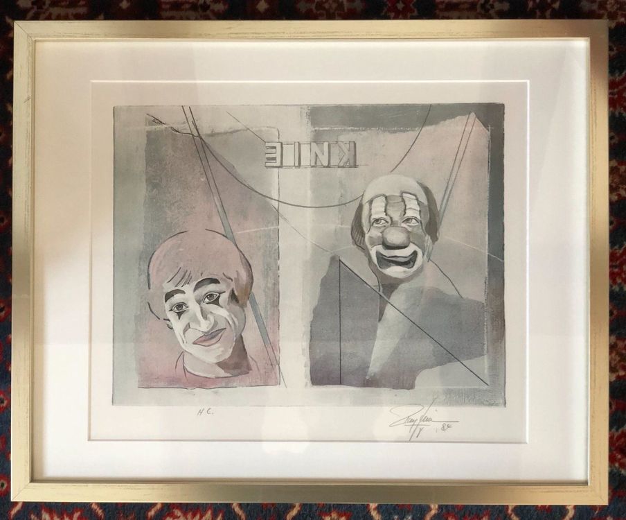Original Lithographie von Rolf Knie | Kaufen auf Ricardo