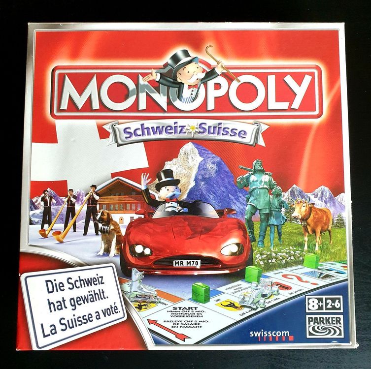 Monopoly Schweiz Edition (Neu (gemäss Beschreibung)) in Adliswil für CHF 20 – mit Lieferung auf ...