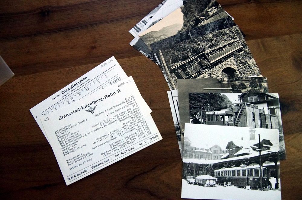 23 Stansstad-Engelberg-Bahn 2 - E.B. Leutwiler - AK-Serie | Kaufen auf Ricardo
