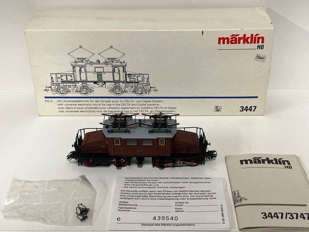 Märklin AC H0 3447 kleines Krokodil der DRG Digital (Neu und originalverpackt) in Geroldswil für ...