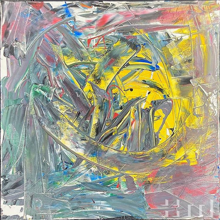 Original Gemälde, abstrakt, Acryl auf Leinwand, Unikat (Neu (gemäss Beschreibung)) in balzers ...