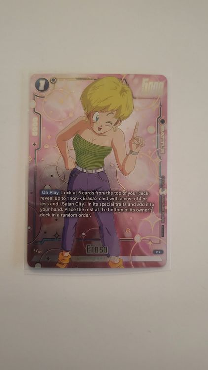 Dragon ball fusion world fb03-028 Erasa finalist version (Neu (gemäss Beschreibung)) in Lausanne ...