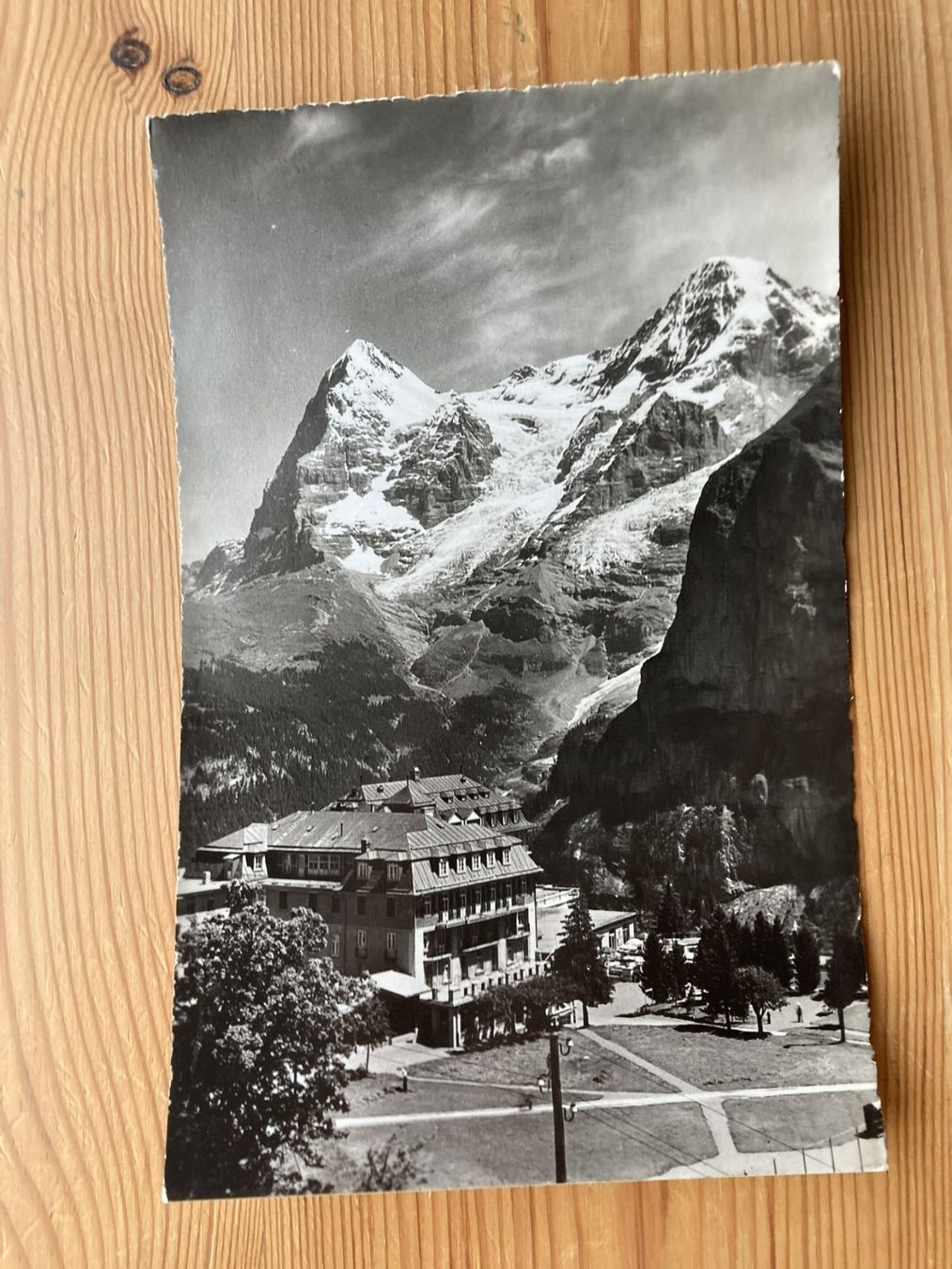 Mürren - Palace Hotel mit Eiger und Mönch - AK 935 (Neu (gemäss ...