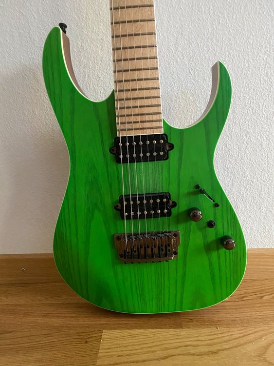 IBANEZ RGR5227MFX-TFG RG7 Prestige fluorescent green (Gebraucht) in ...