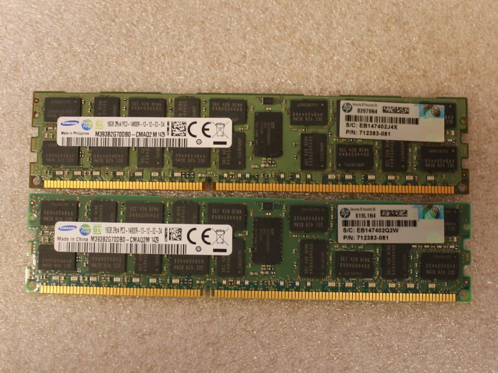 2 RAM Server DDR3 à 16GB (Gebraucht) in Chur für CHF 17.75 – mit ...