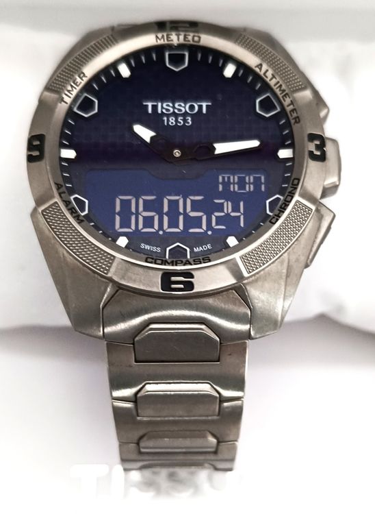 TISSOT T-TOUCH SOLAR * Titanium * état parfait (Neu (gemäss ...