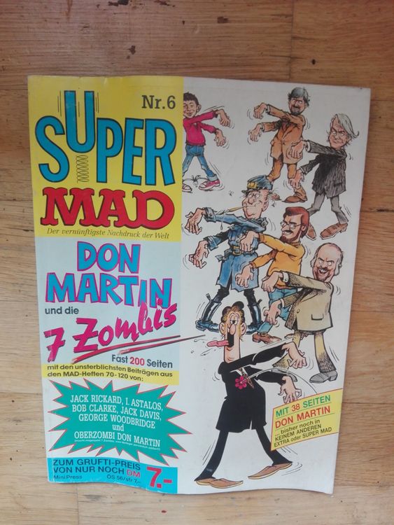 Super Mad (Nr.6) - Don Martin & die 7 Zombies (Gebraucht) in st.gallen ...