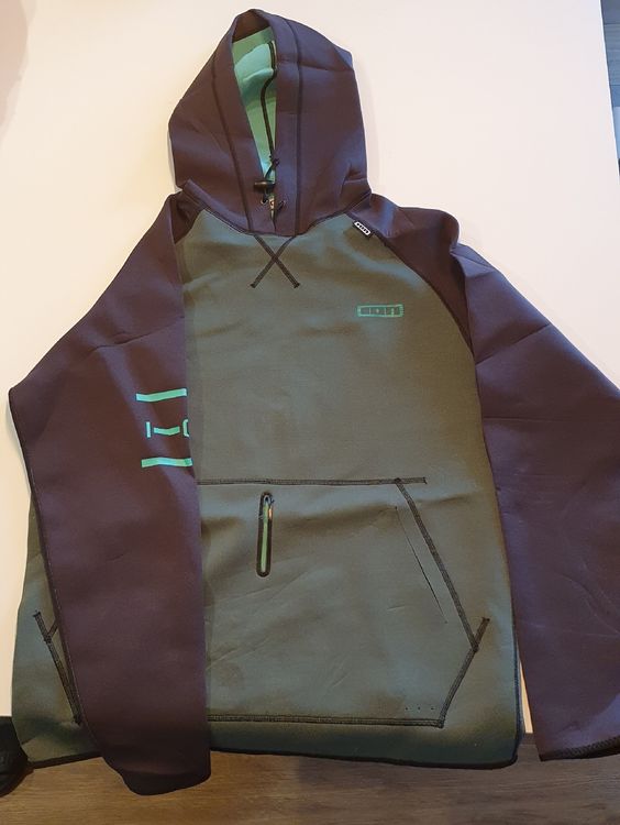 ION Neo Hoodie Gr. L / Neoprenpullover Kitesurfing | Kaufen auf Ricardo