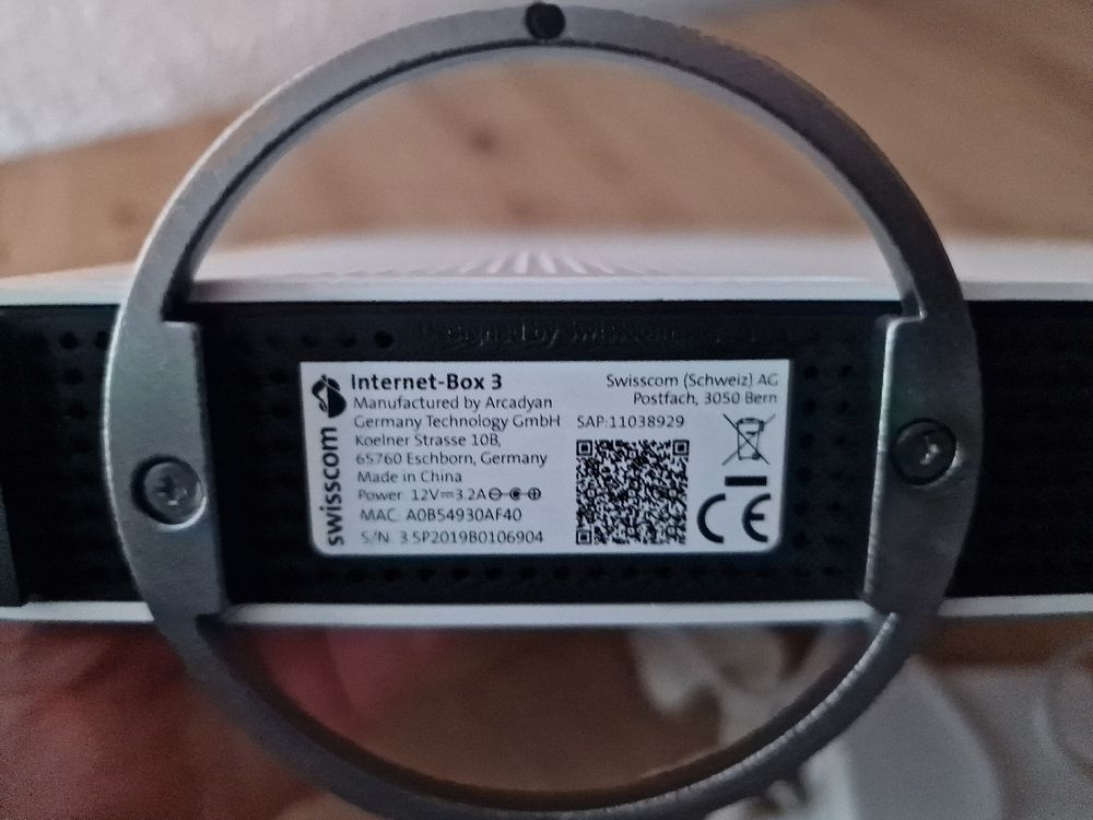 Swisscom Router Internet Box 3 (Gebraucht) in Güttingen für CHF 30 ...