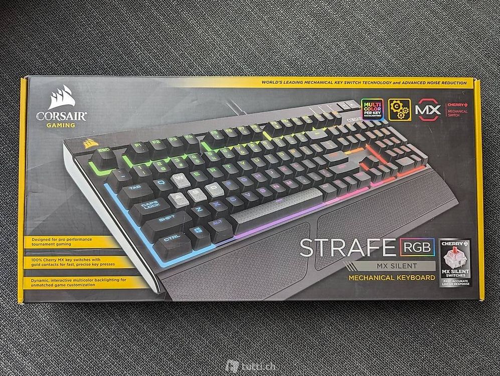 Corsair STRAFE RGB mechanische tastatur (Gebraucht) in Würenlos für CHF ...